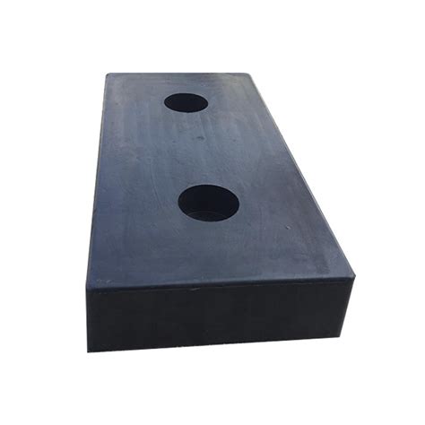Custom Oem Heavy Duty 500250100mm Rubber Wall Buffer Block Dock Anti