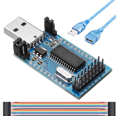 Youmile CH A USB To UART IIC SPI TTL ISP USB Serial Port Parallel Port Converter Module