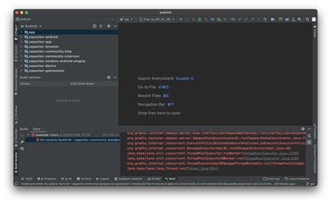 No Variants Found On Android Build · Issue 29 · Capacitor Communitybackground Geolocation · Github