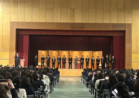 令和7年度 中学入学式 逗子開成中学校高等学校