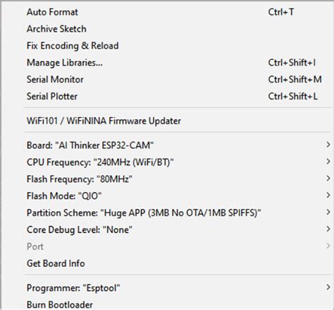 ESP32 Camera Initialize Error Robotics Arduino Forum