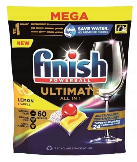 FINISH QUANTUM ULTIMATE LEMON KAPSUŁKI 60 SZTUK - 13057223706 ...