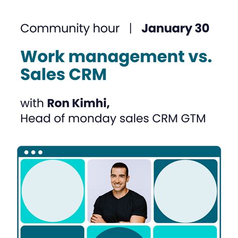 Monday Sales Crm Vs Monday Work Management Community Events Monday