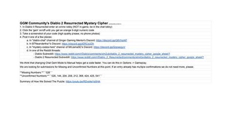 Diablo Arg Cipher Result Formatted And Explained Rdiablo