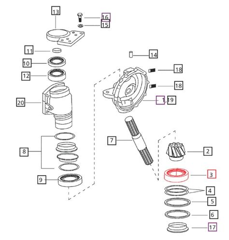 Bearing Used On Front Axle And Rear Differential For Mahindra Tractor V6001106309