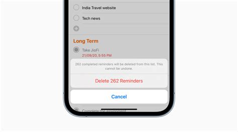 How To Delete Completed Reminders On Iphone Ipad And Mac