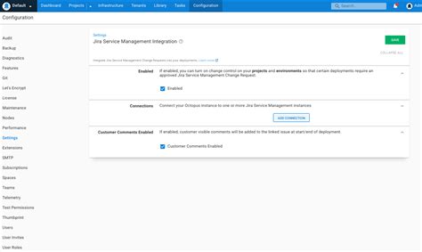 Jira Service Management Integration Octopus Deploy