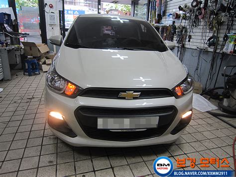 더넥스트 스파크 전동접이 사이드미러 작업 네이버 블로그