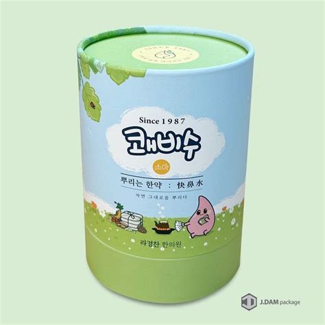 제이담패키지 On Instagram 지관통 상자입니다 스폰지도 같이 제작했어요~ 👉 스프레이와 포가 들어가는 지관통 상자입니다 제작 상담은 상단에 링크 누르셔서