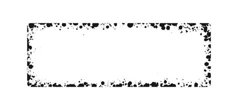 직사각형 그런 지 잉크 스플래터 프레임입니다 스프레이 낙서 스텐실 테두리 템플릿입니다 물이 튀는에 대한 스톡 벡터 아트 및 기타 이미지 물이 튀는 프레임 더러운