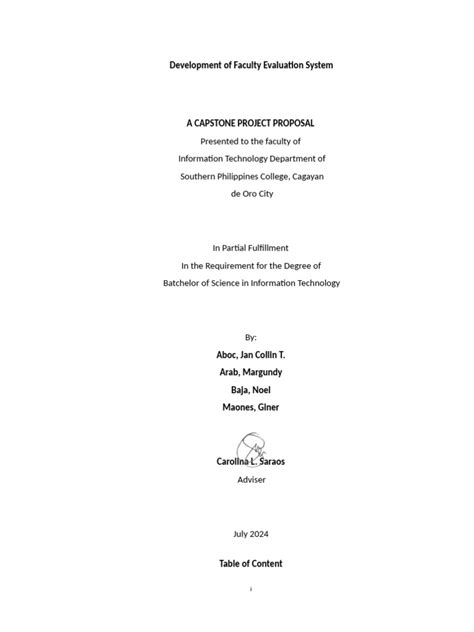 Development Of Faculty Evaluation System1 Pdf