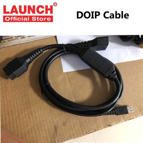 Official Launch Store X431 Doip Connect Cable 16 Pin Adaptor Port Doip Protocols Cars Work