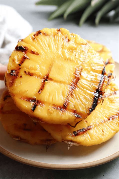 Grilled Pineapple Recipe With Brown Sugar And Sea Salt Twist