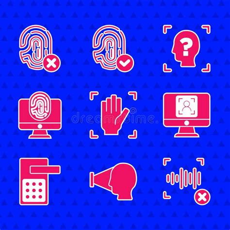 Set Palm Print Recognition Face Rejection Voice Digital Door Lock Monitor With Fingerprint