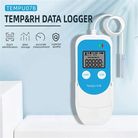 TEMPU Usb Data Logger Temperature And Humidity Meter High Accuracy