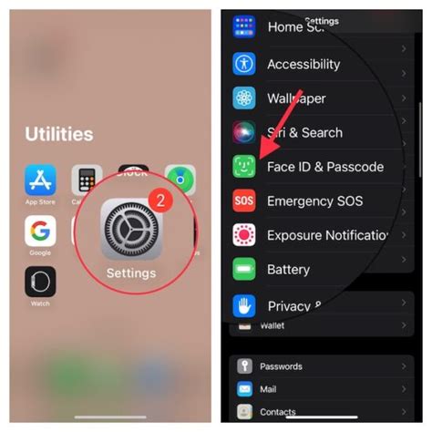 how to use face id in landscape mode on iphone in ios 16