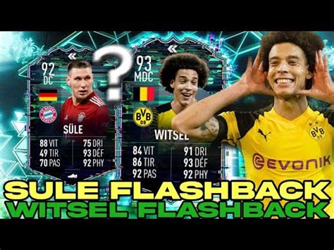 Fifa 22 Sbc Witsel Flashback Sule Flashback Objectif Griffo Faut