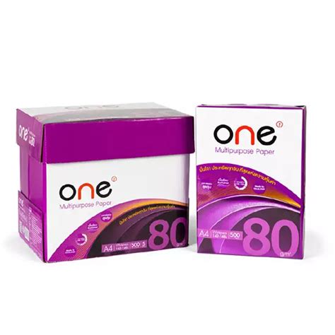 One One กระดาษถ่ายเอกสาร A4 80 แกรม แพ็ค 5 รีม ลด 7 02 Central Online