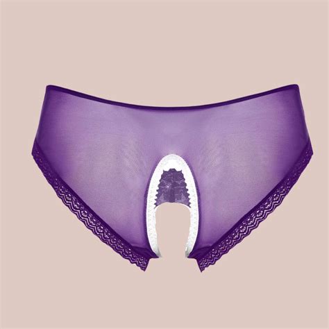 See Through Mesh And Lace Panties House Of Chastity