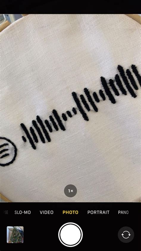 Embroidered Spotify Code Diy Embroidery Patterns Clothes Embroidery Diy Embroidery On Clothes