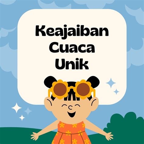 Gratis Desain Contoh Cuaca Canva