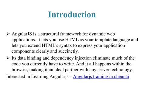 Ppt Angularjs Overview Powerpoint Presentation Free Download Id