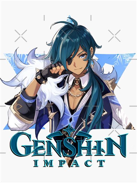 Kayea Genshin Impact Sticker By Lokittylevi Redbubble