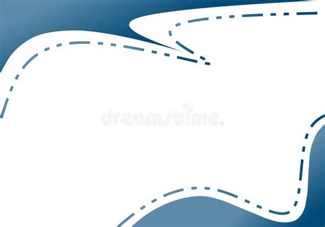 Simple Blue Gradient Background With Text Copy Space Stock Illustration