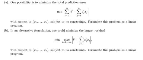 Solved Problem Points Consider The Following Data Chegg