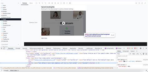 Bug Unwanted Action Button Added To The Dom In Card Component · Issue 9071 · Calcom