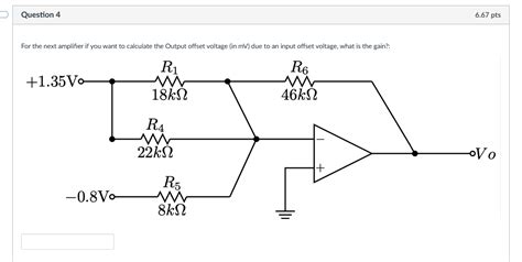 Solved For The Next Amplifier If You Want To Calculate The Chegg
