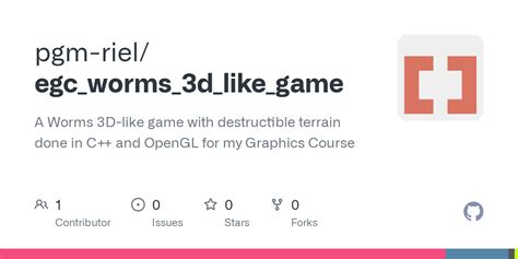 Github Pgm Rielegcworms3dlikegame A Worms 3d Like Game With