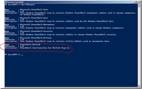 Powershell Provider For Biztalk Installation Instructions Biztalk Messages