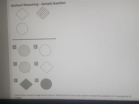 Abstract Reasoning Sample Question Look At The