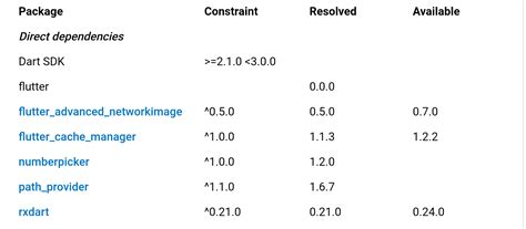 I Can T Install Version Solving Failed Issue Baseflow Flutter Cache Manager GitHub
