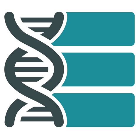 Database Genome Dna Base Genetics Storage Big Data Biology Icon Database Genome Dna Base Genetics Storage Big Data Biology Icon