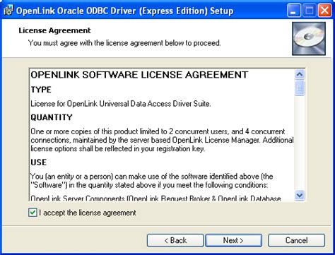 Please Read The Software License Agreement And Accept Before Continuing Your Installation