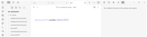 no reaction · issue 60 · mgmeyers obsidian pandoc reference list · github