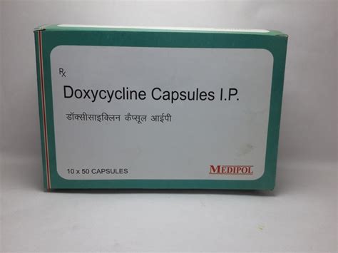Doxycycline 100mg Capsules IP At Best Price In New Delhi By Medipol Pharmaceutical India Private
