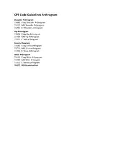 CPT Code Guidelines Arthrogram Lake Medical Imaging Cpt Code Guidelines Arthrogram Lake