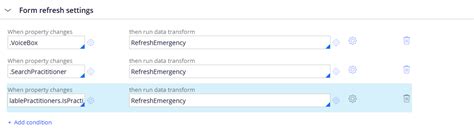 Refresh Form For Pagelist Properties In Constellation Support Center