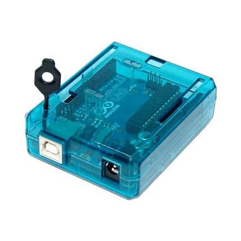 blue protective case for arduino uno the pi hut