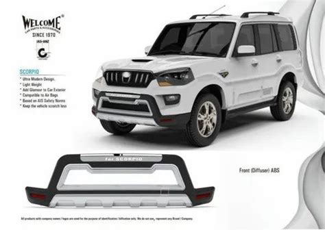 Scorpio Front Diffuser Abs For Car At ₹ 5000piece In Bengaluru Id