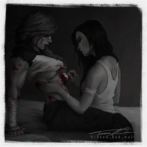 caitlyn vi and arcane vi league of legends and 1 more drawn by