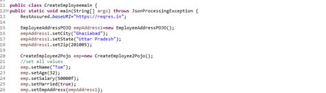 Creating And Using Pojo Classes In Restassured For Api Testing