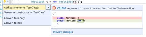 Adding A Param To Ctor From Callsite Picks The Wrong Constructor