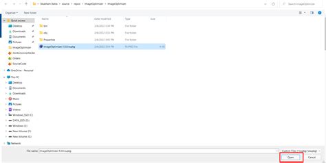 Create And Publish A Package Using Visual Studio NET Framework