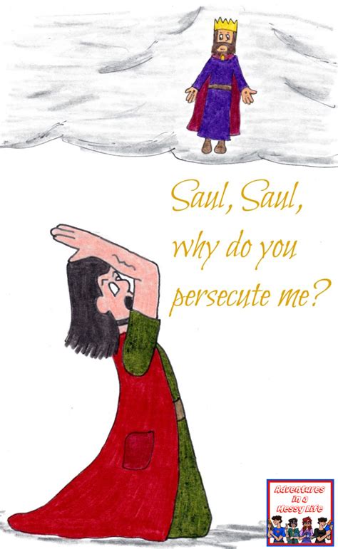 Pauls Conversion Sunday School Lesson Adventures In A Messy Life