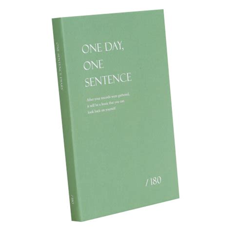 그린 자문자답 하루 한 문장 일기 슬림 6개월용 알라딘