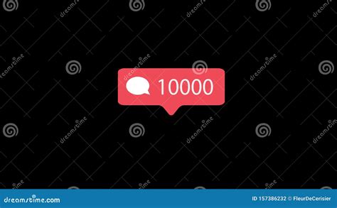 Counter Comment Notification Symbol Stock Illustration Illustration Of Comment Background